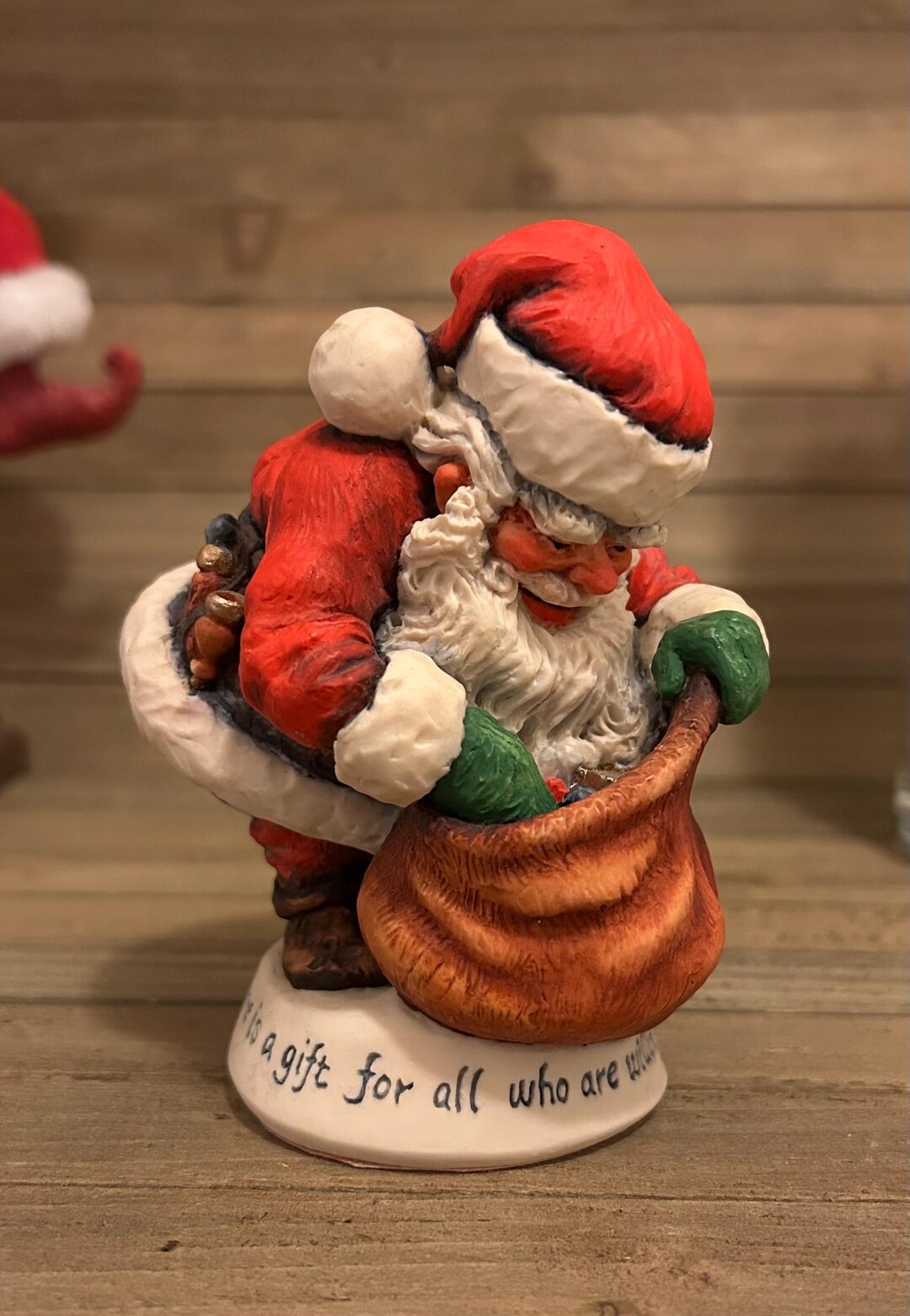 Simpich Santa Figurine Signed by Robert Simpich 1991 Simpich Doll ...