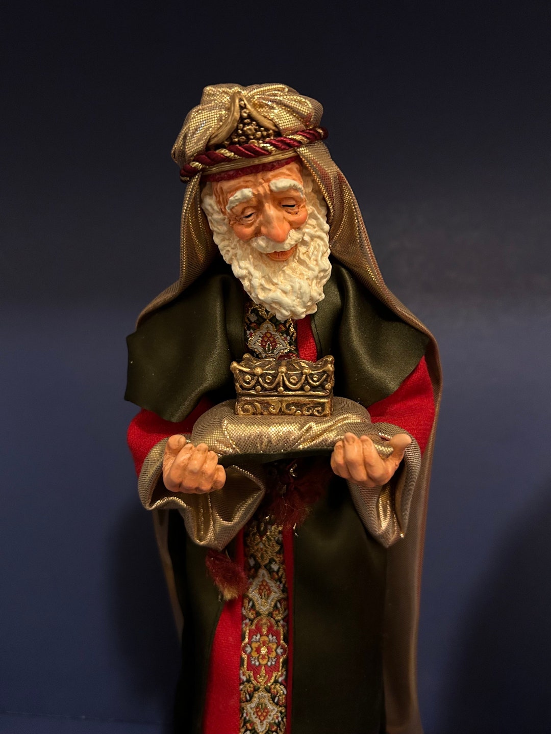 Simpich Character Dolls Nativity King I Wisemen Simpich Doll Handmade ...