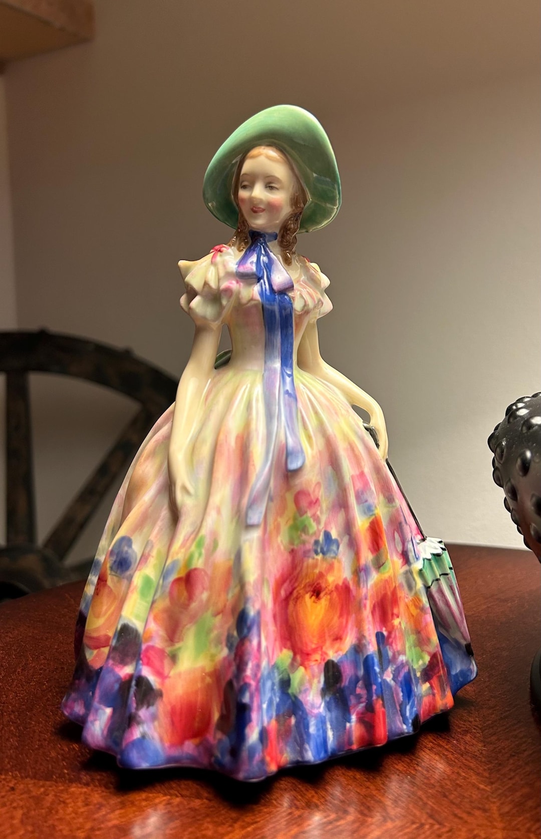 Royal Doulton Porcelain Figurine HN 2039 easter Day Victorian Lady ...