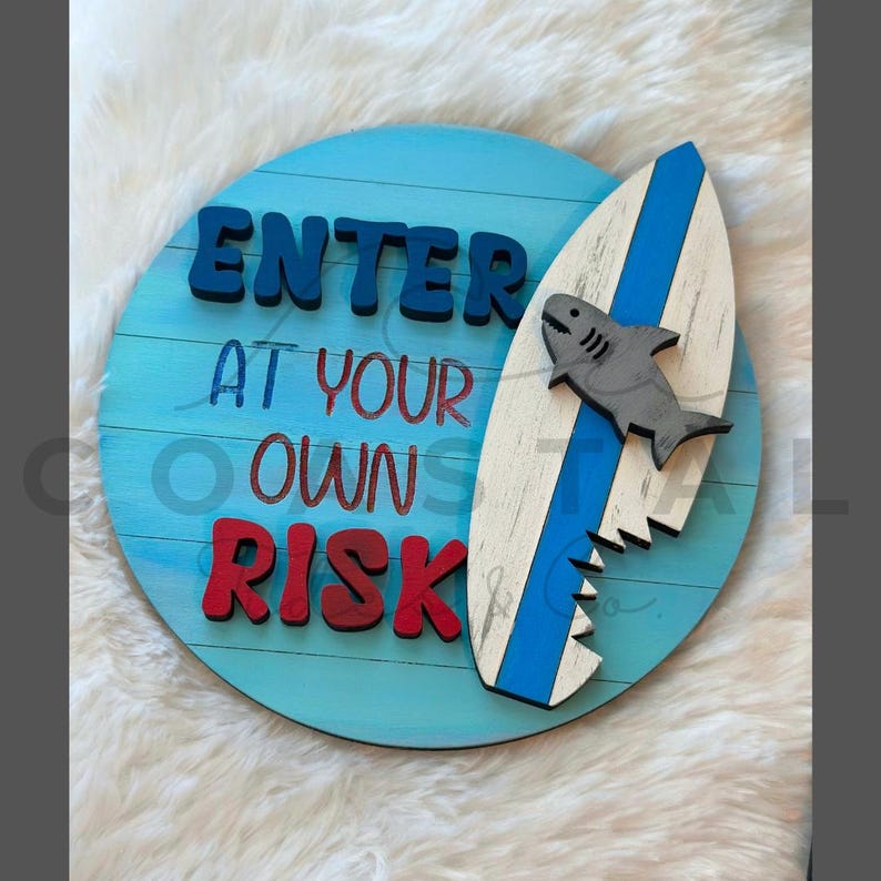 Shark Tiered Tray Bundle, Shark Week Tier Tray Decor, Shark Decor, Mini ...