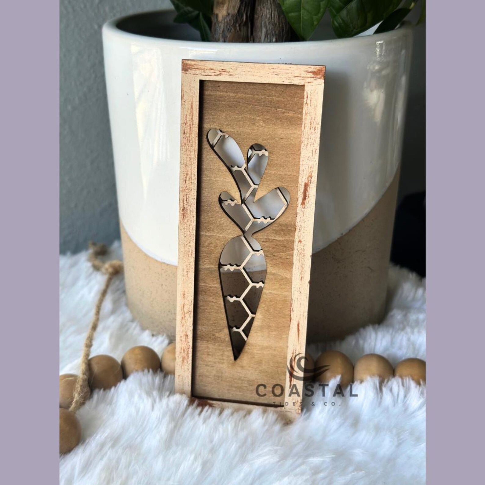 Easter Bunny Shelf Sitter Sign Trio | Chicken Wire | Farmhouse Sign ...