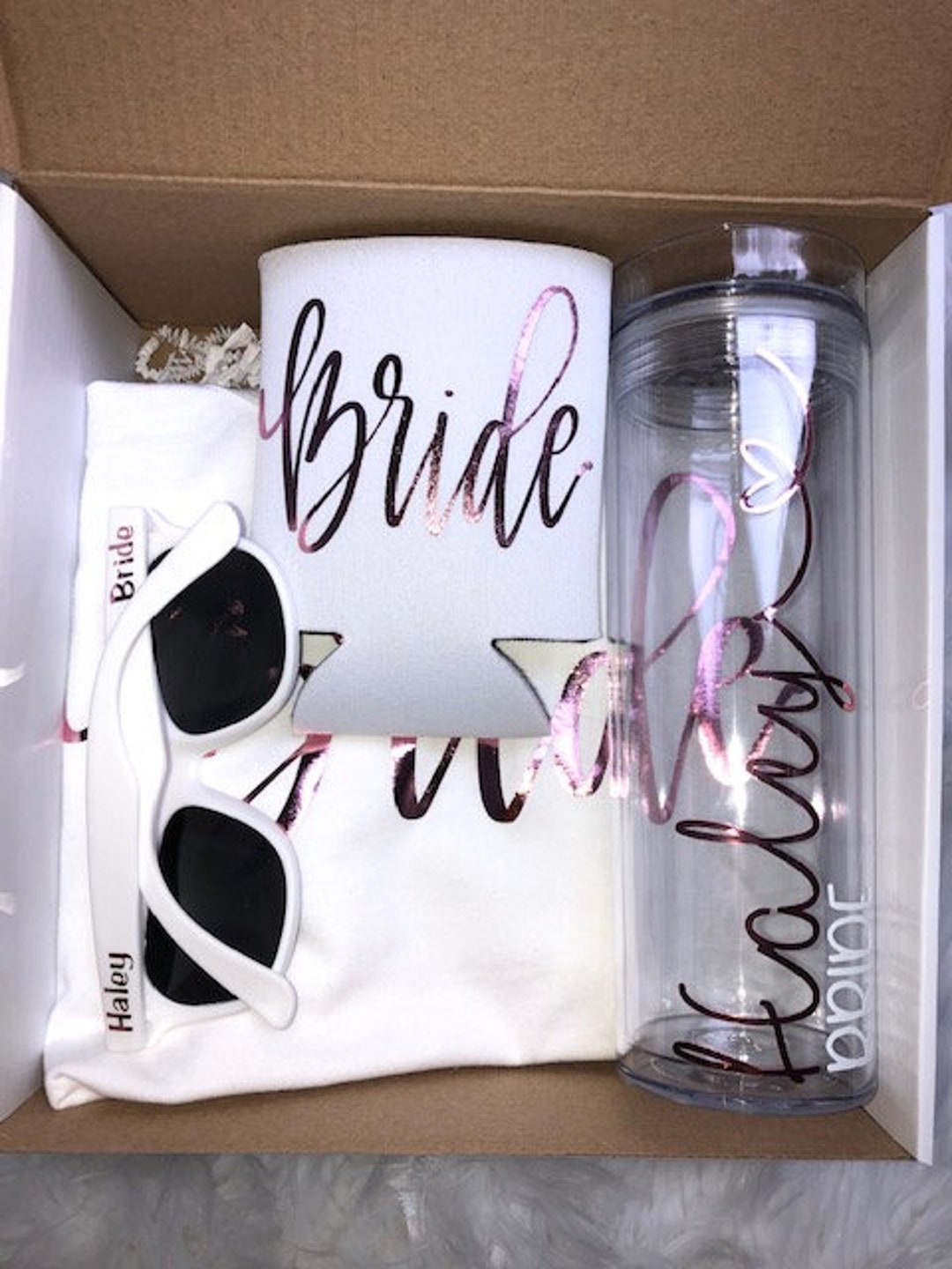 Bride Box Bride Gift Box Bride Shirt Engagement Gift Box - Etsy