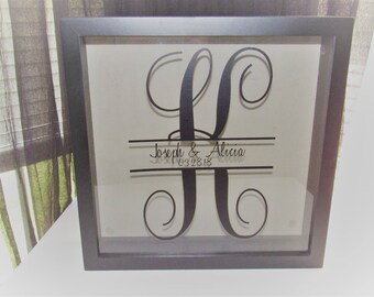 Wedding Shadow Box - Etsy