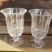 St. George Crystal Candle Goblets USA 24% Lead Crystal - Etsy