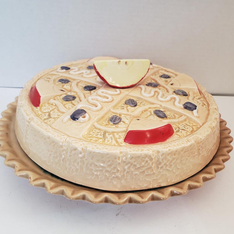 Ceramic Apple Pie - Etsy