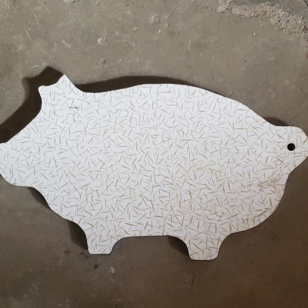 Pig Cutting Board - Etsy