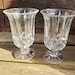 St. George Crystal Candle Goblets USA 24% Lead Crystal - Etsy