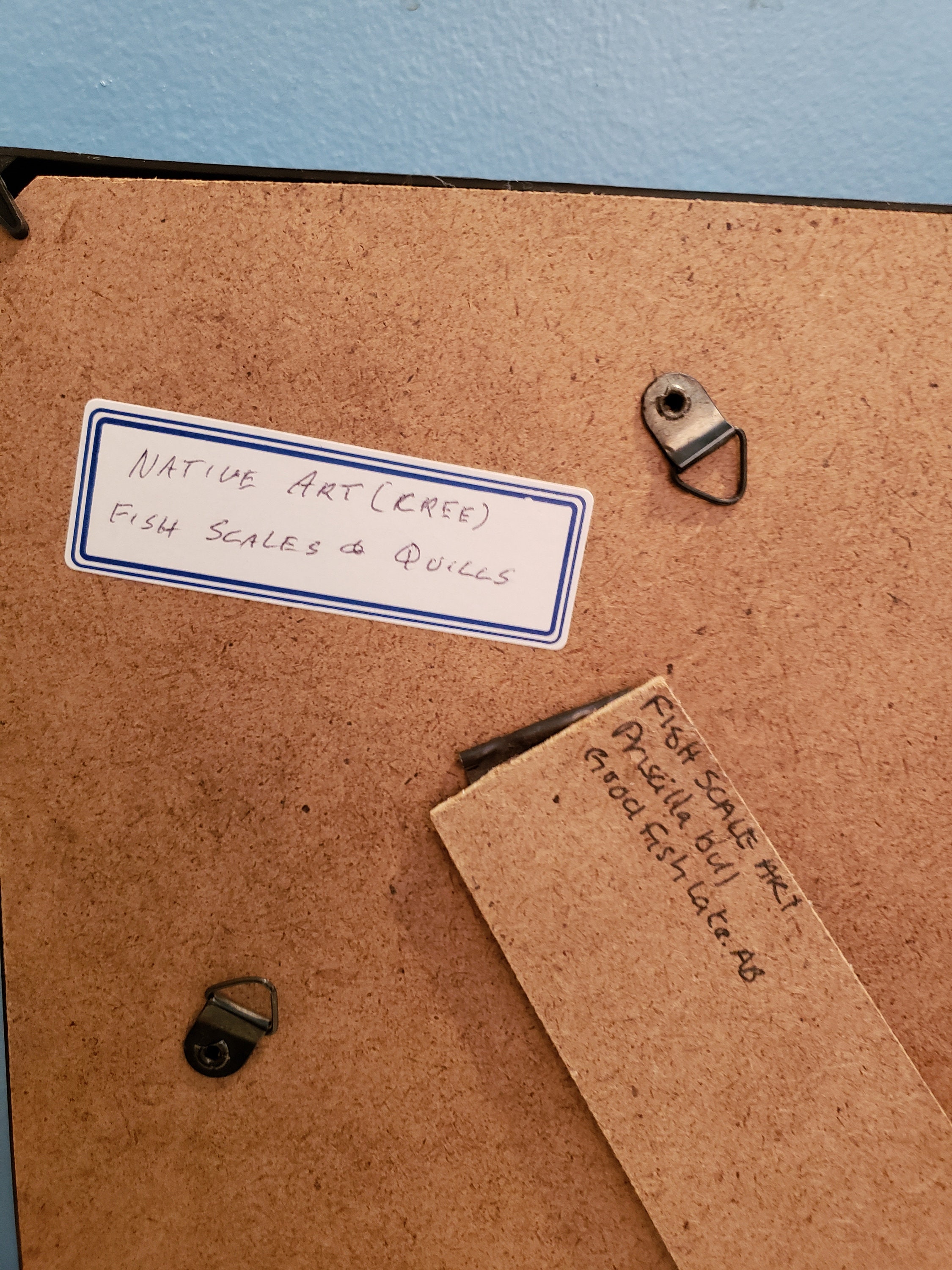 Native Fish Scale Art