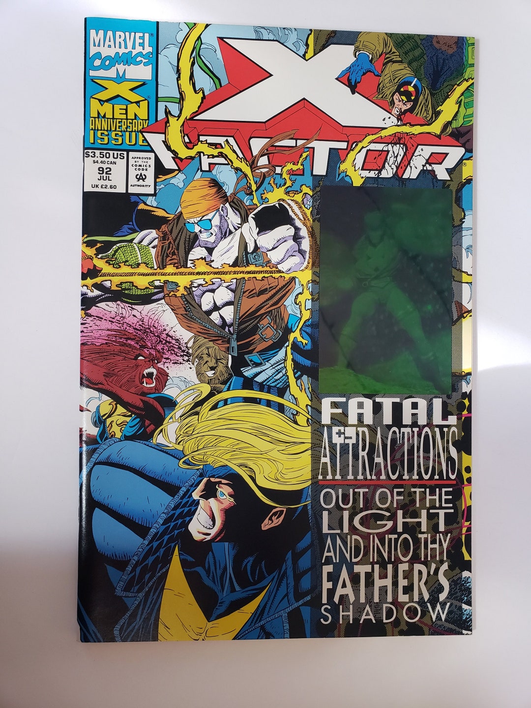 Marvel Comics X FACTOR Fatal Attractions, Out of the Light and Into Thy ...
