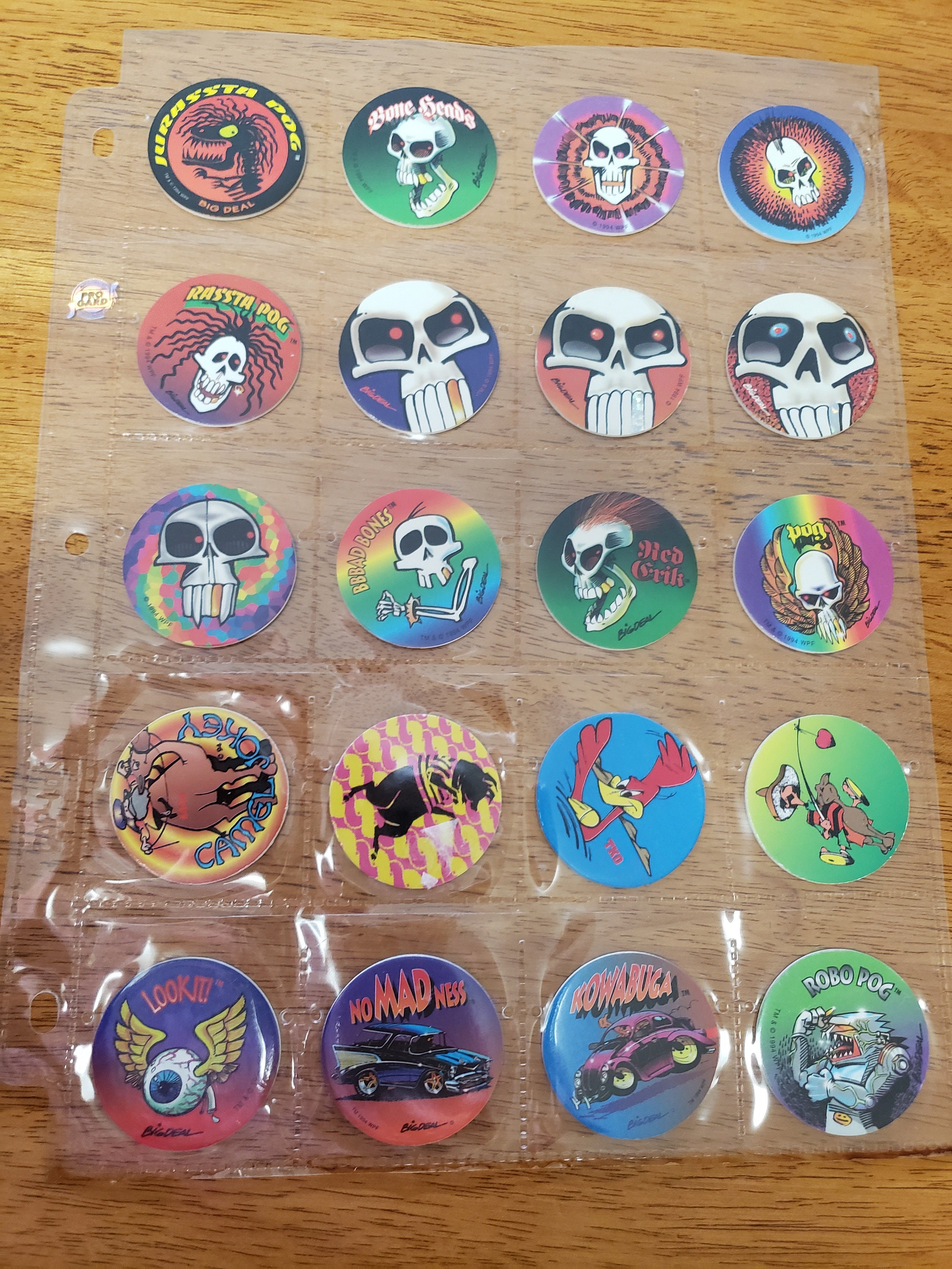 ASSORTED POGS 1994 Imperial Official Slammer Wammer POG - Etsy Canada