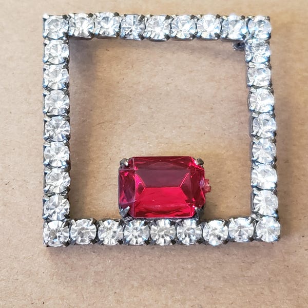 Square Brooch - Etsy
