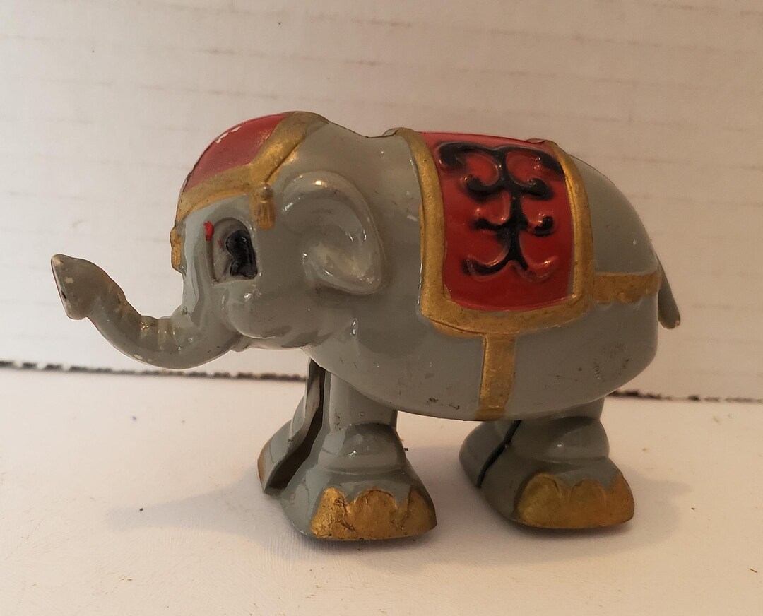 Ramp Walker Circus Elephant, Vintage Toy Hong Kong - Etsy