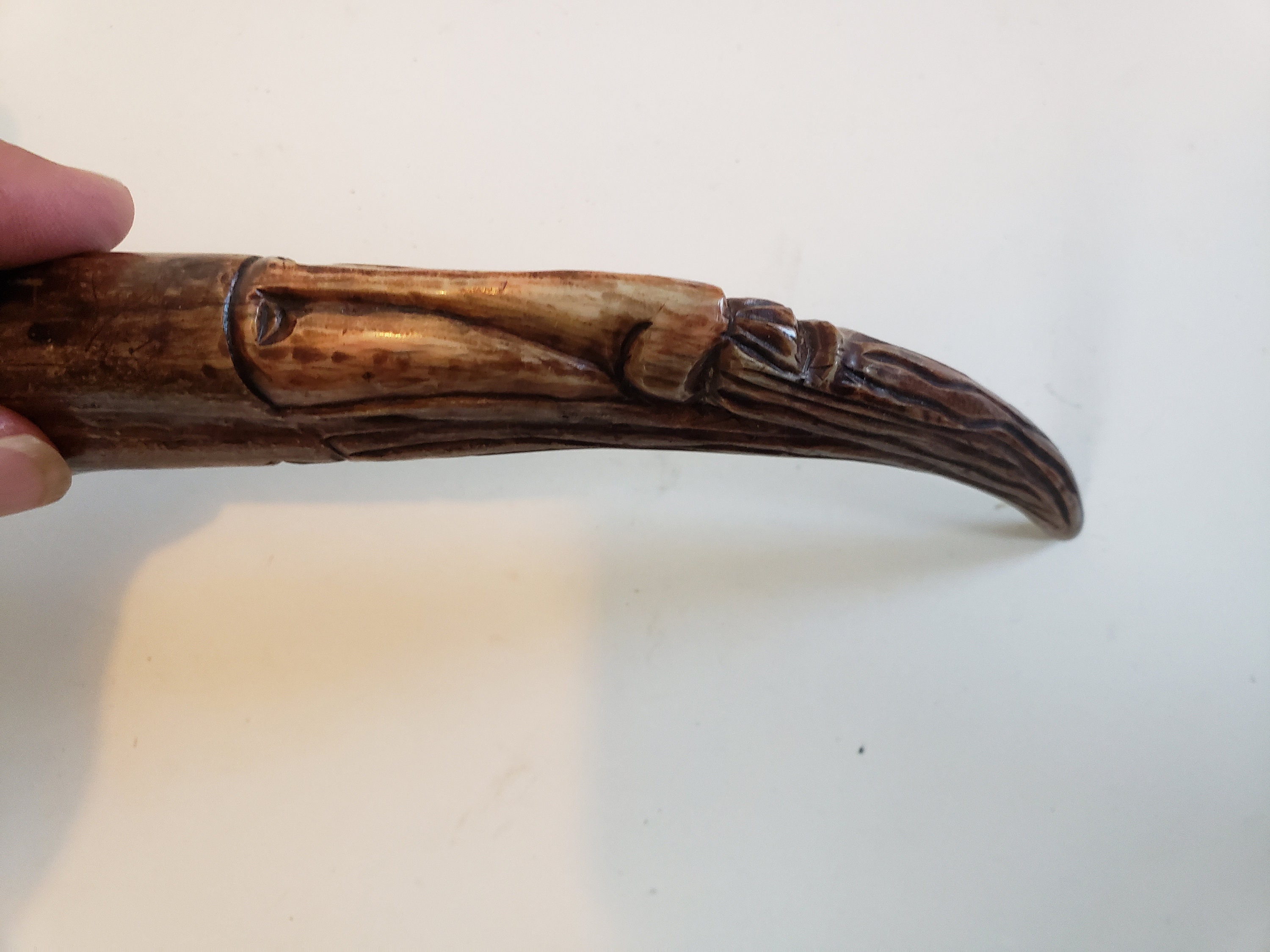 Vintage Kiffe Japan Military Knife Hand Carved Old Wise - Etsy Canada