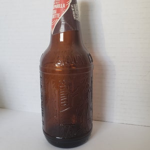 Sioux City Sarsaparilla Soda Bottle, Cowboy Saloon Embossed Brown Soda ...