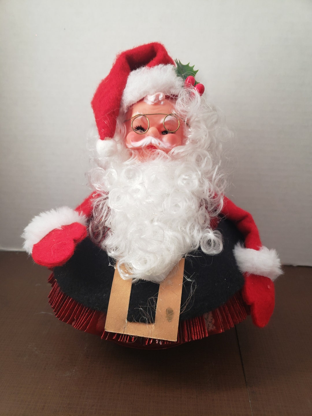 Hand Made Santa Centerpiece Display, Centerpiece, Christmas Display ...