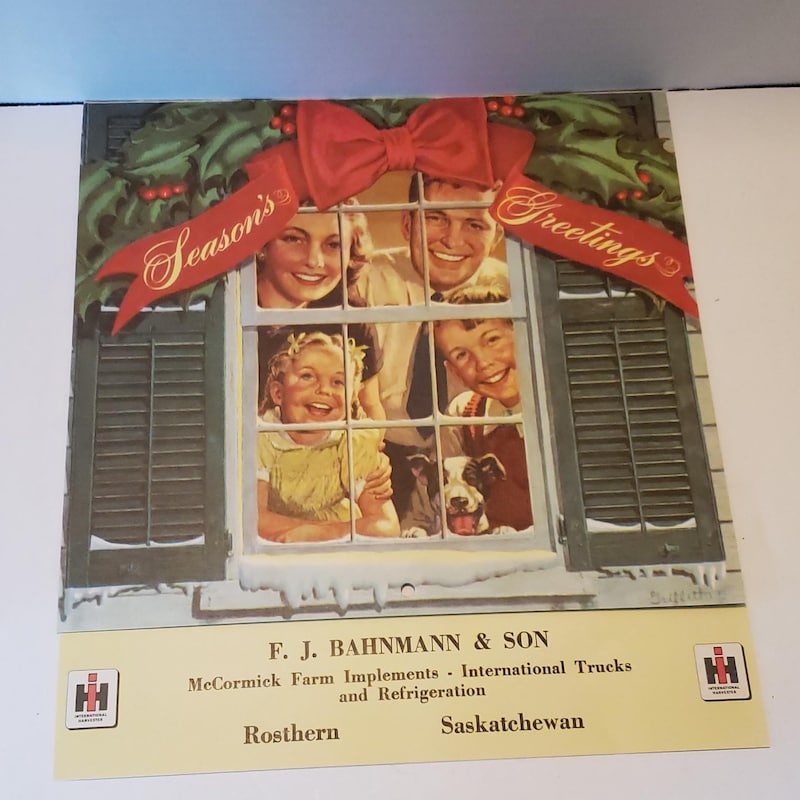 Vintage Calendar 1953 - Etsy
