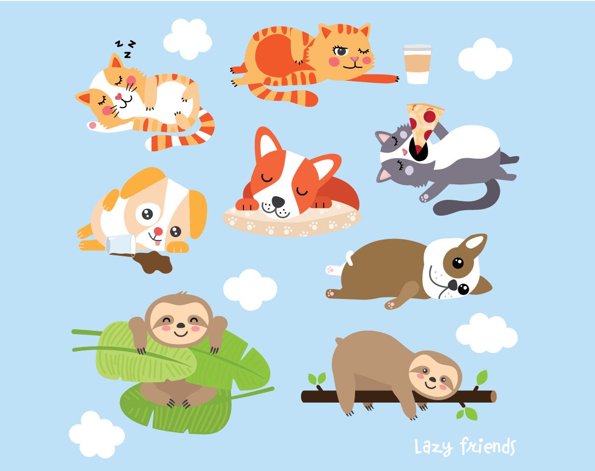 Cute Lazy Animals