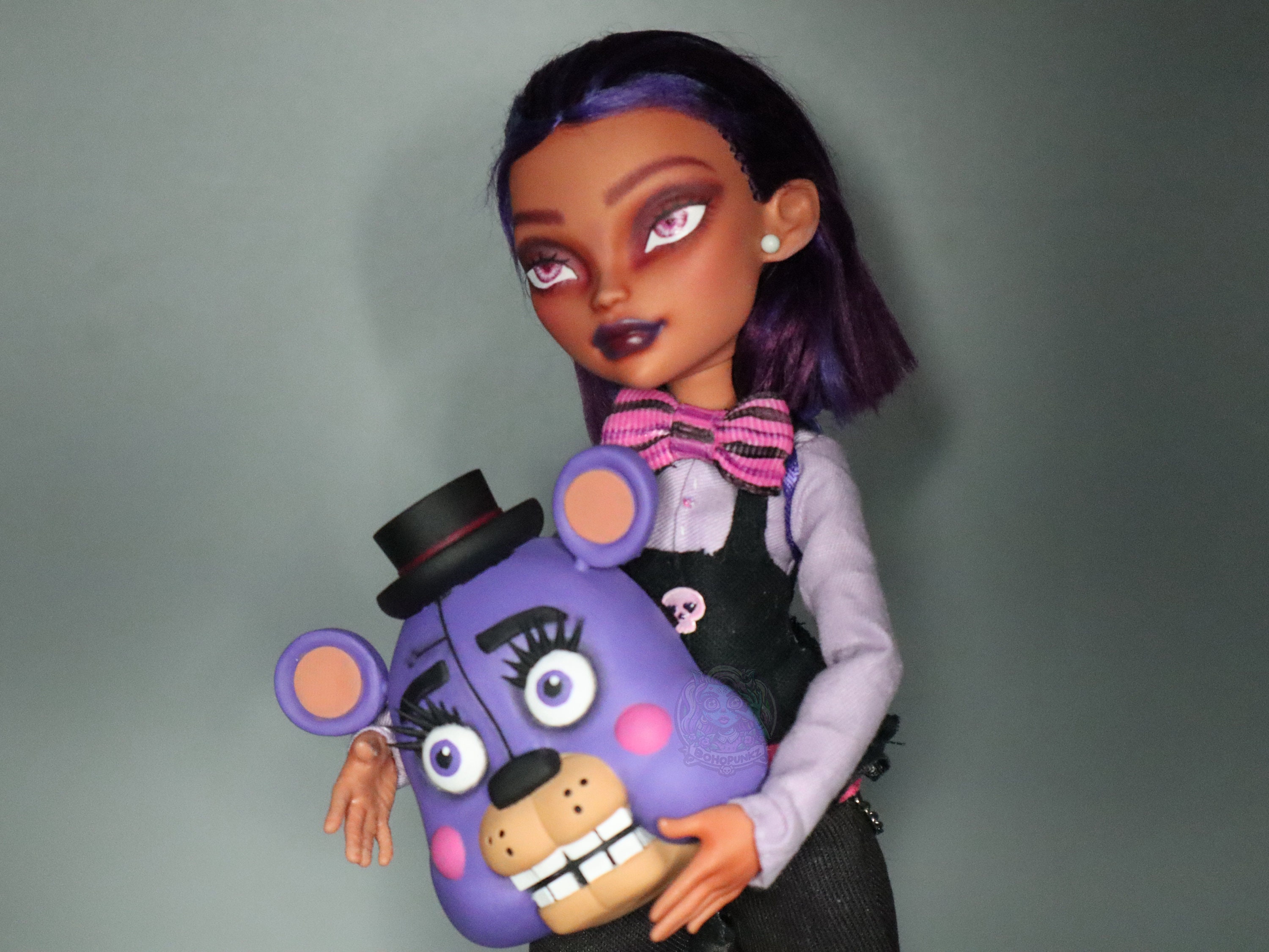 OOAK Five Nights at Freddy's Monster High Custom Artdoll FNAF - Etsy
