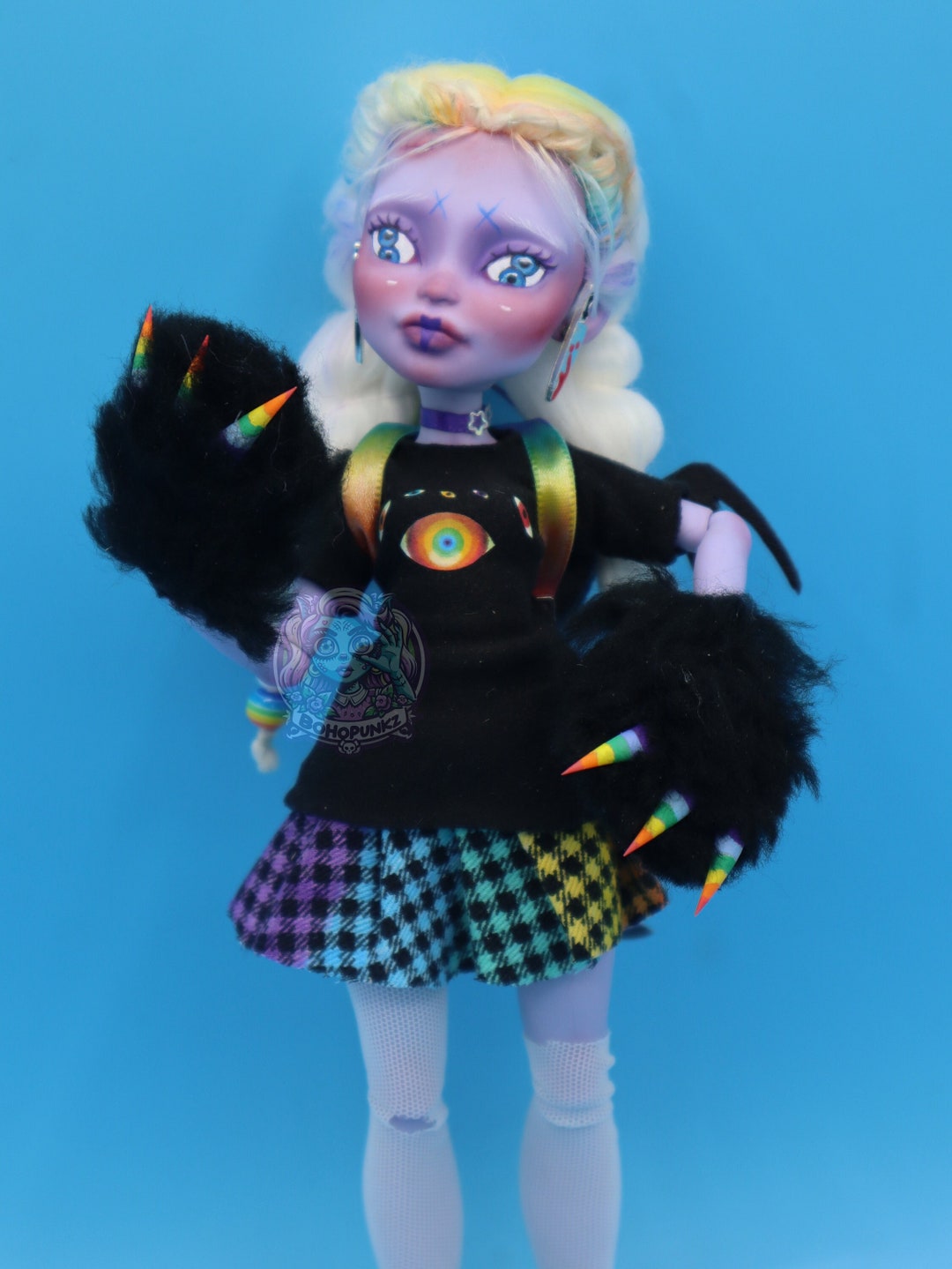 OOAK Monster High Gurokawa Artdoll - Etsy