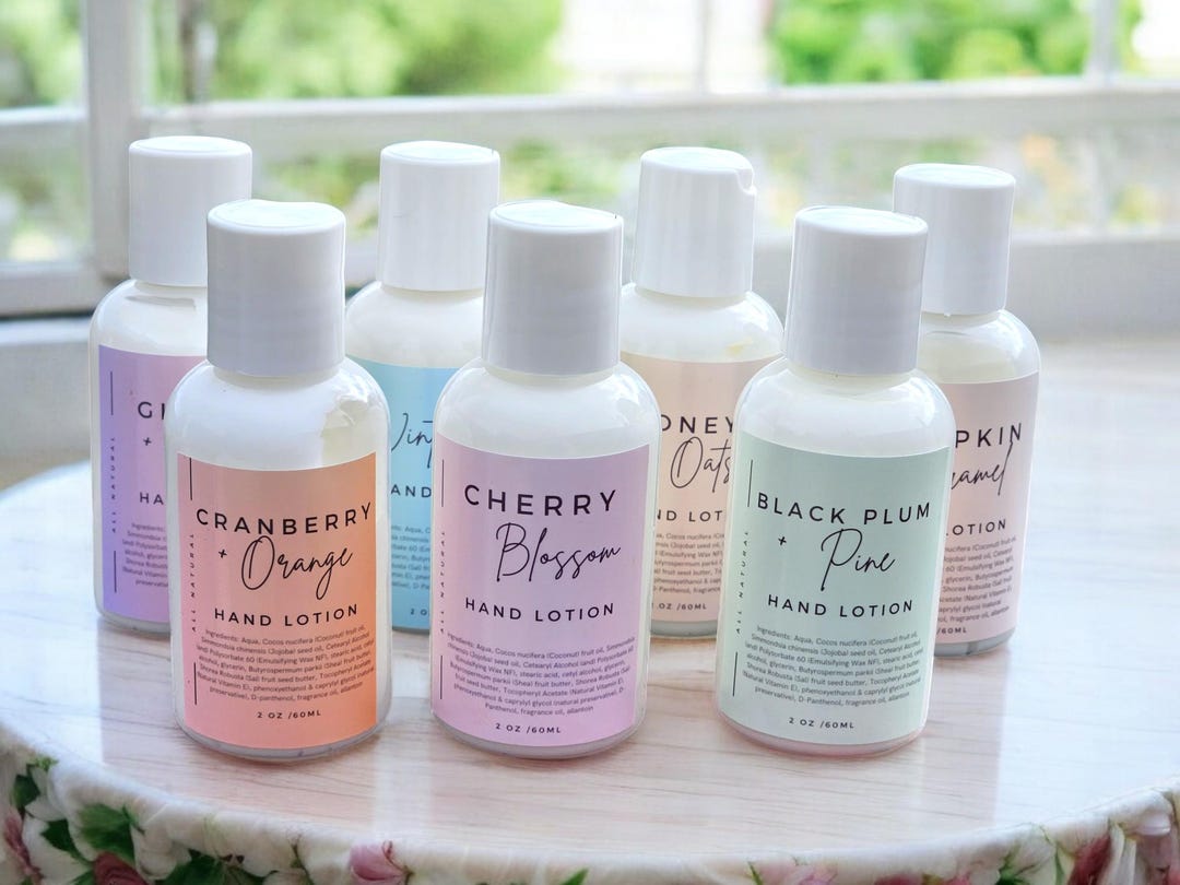 Hand Cream Bulk, Party Favor Lotion, Mini Lotion Gift, 2oz Travel Size ...