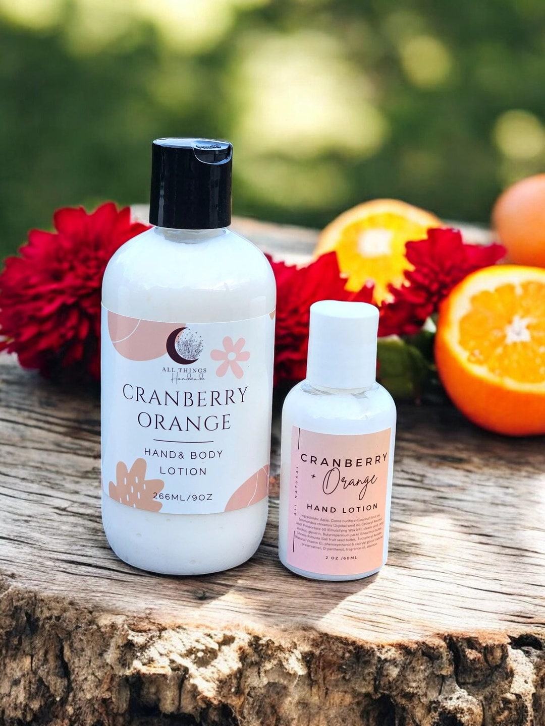 Cranberry Orange Lotion, Hydrating Body Lotion, Dry Skin Moisturizer ...