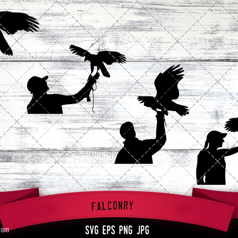 Falconry Svg - Etsy