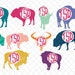 Bison Svg, Monogram Svg, Circle Frames, Cuttable Design, Cut Files ...