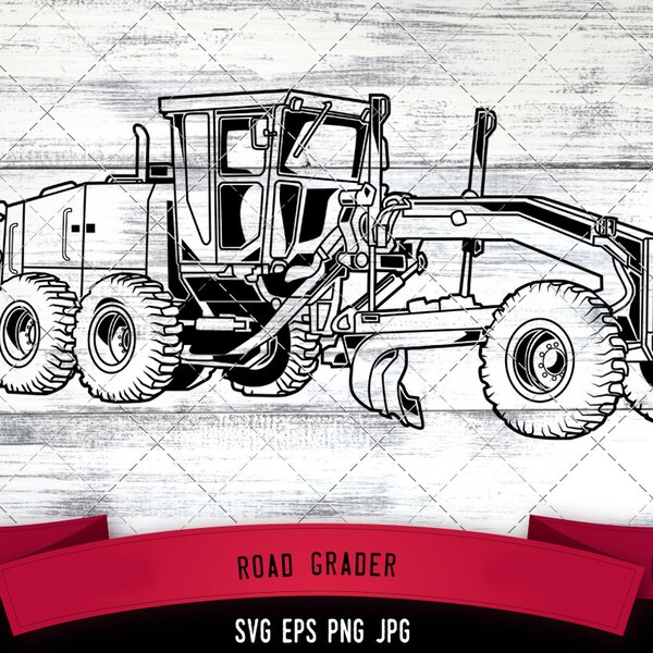 Road Grader - Etsy