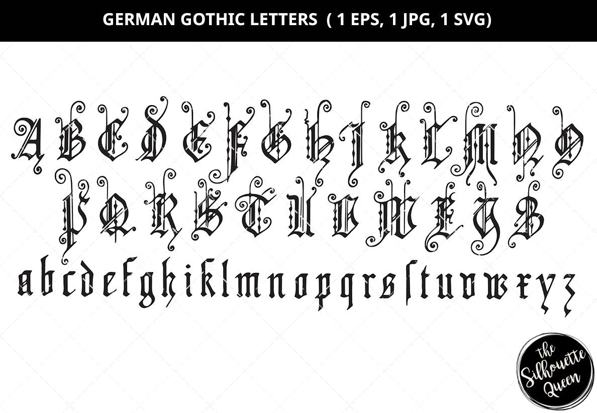 German Gothic Calligraphy Fonts