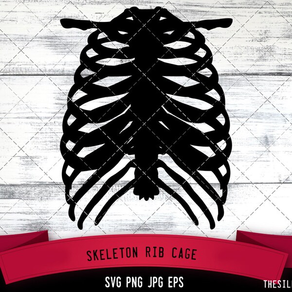 Rib Cage and Heart - Etsy