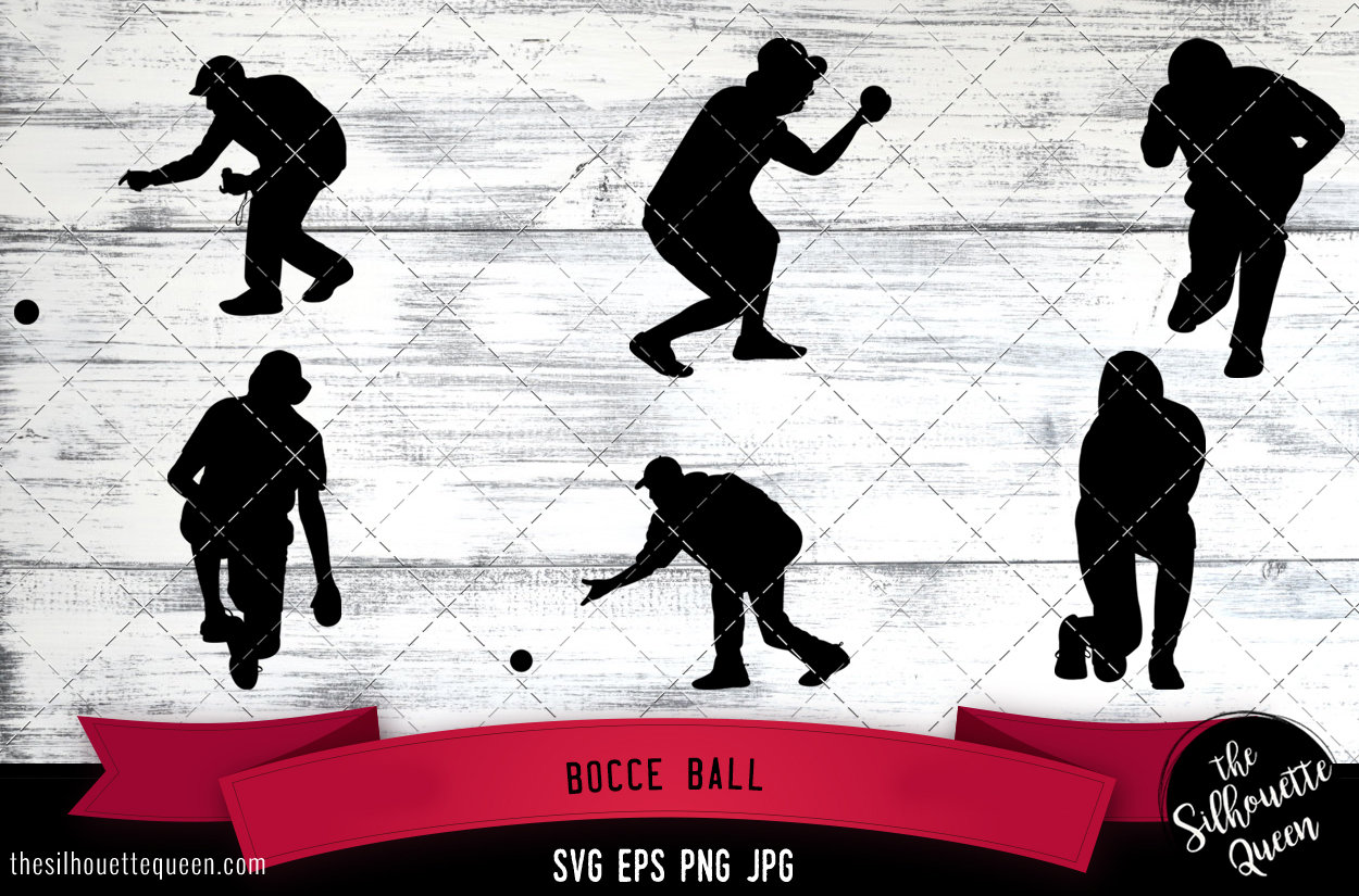 Boule de pétanque Silhouette Vector Boule de pétanque SVG Clipart ...
