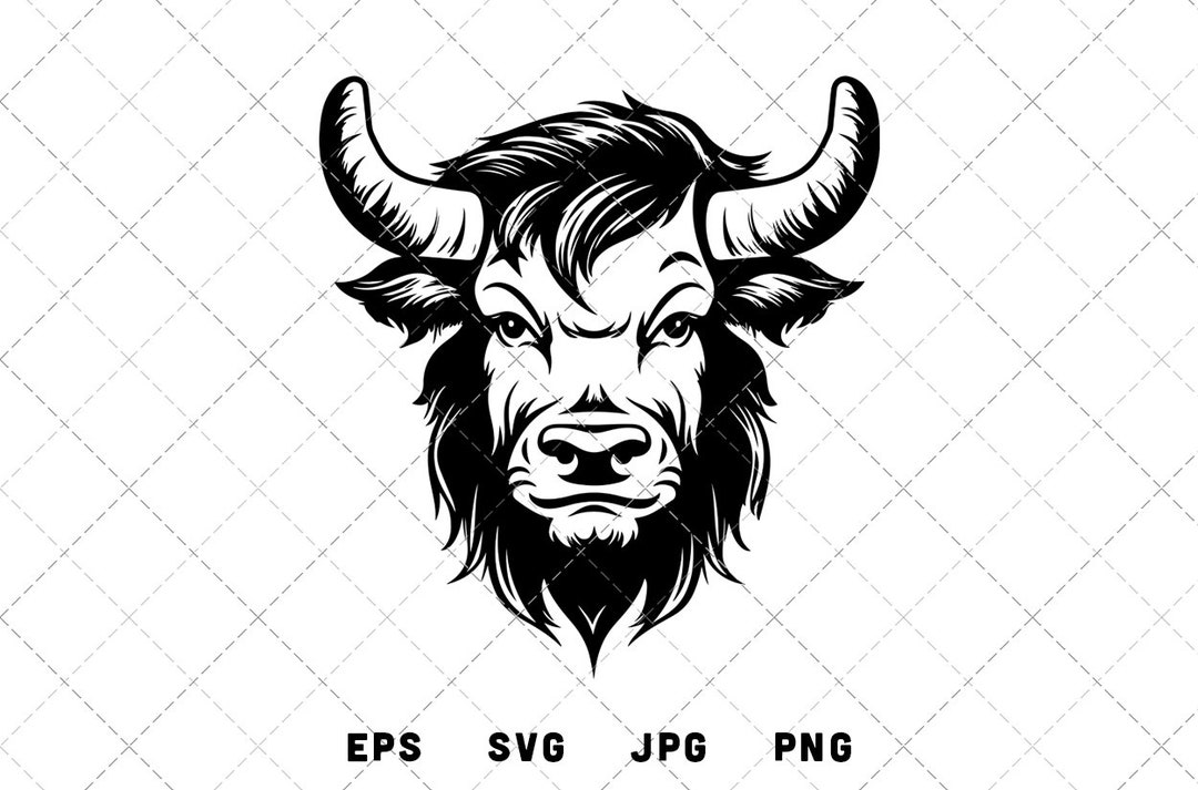Yak Mascot Graphics - JPG, SVG, PNG - Digital Download With Commercial ...