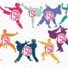 Karate Svg Karate Monogram, Circle Frames, Cuttable Design, Cut Files ...