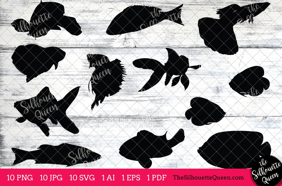 Pet Fish SVG , Pet Fish SVG, Pet Fish Cut File for Cricut Design ...