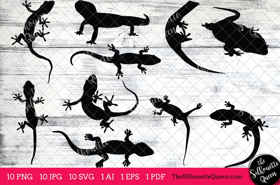 Gecko Svg, Gecko Monogram, Gecko Svg File,cuttable, Gecko Svg Bundle ...