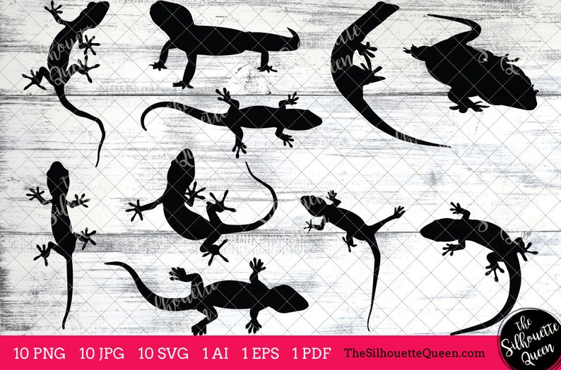 Gecko Svg Gecko Monogram Gecko Svg Filecuttable Gecko Svg - Etsy