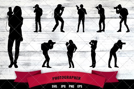 Photographer Svg Photographer Svg Camera Man Svg Press - Etsy