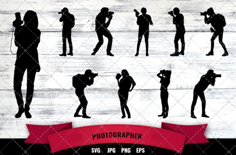 Photographer Svg Photographer Svg Camera Man Svg Press - Etsy