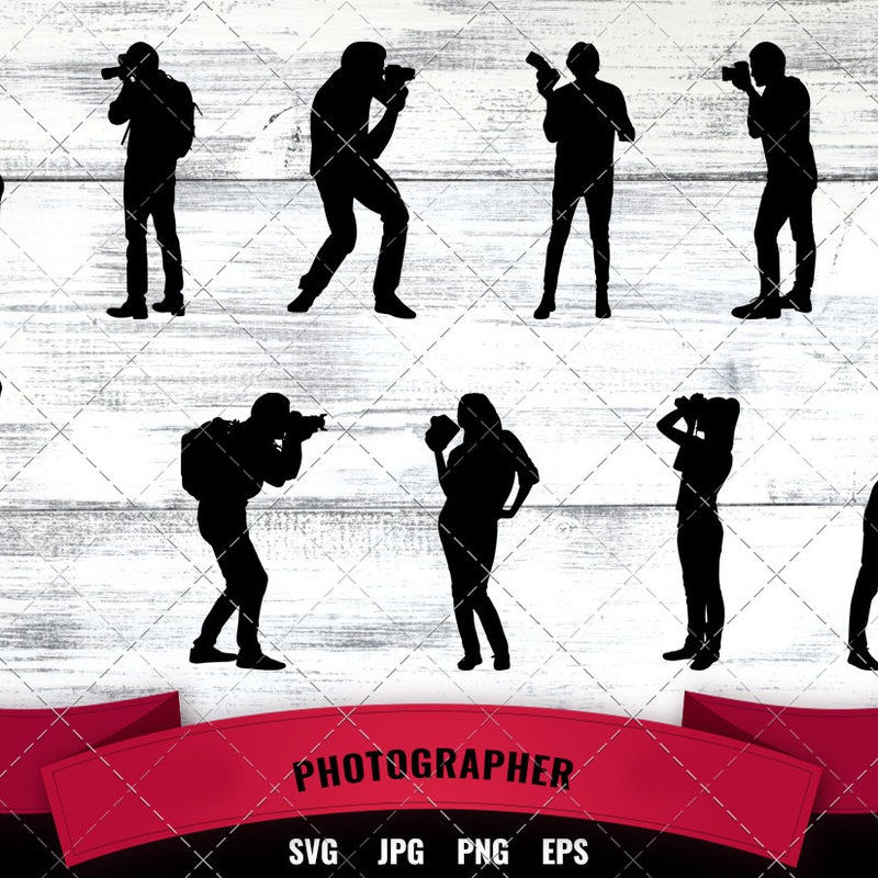 Camera Man Svg - Etsy