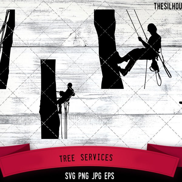 Tree Services Svg - Etsy