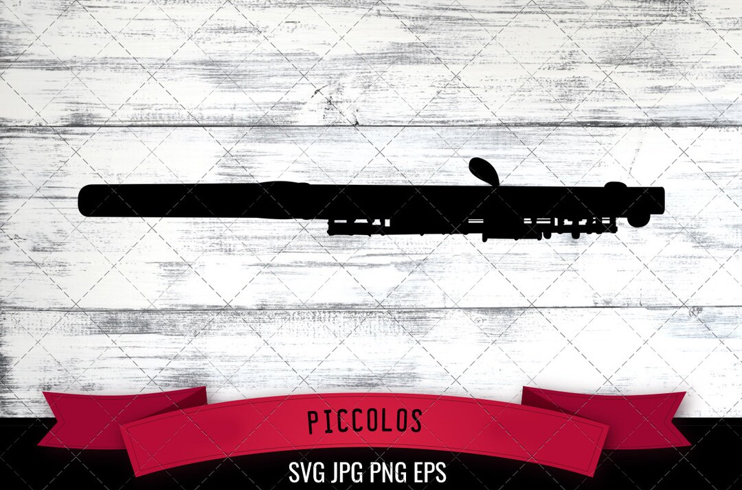 Piccolo SVG, Musical Instrument SVG, Logo - Digital Download With ...