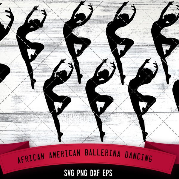 African American Dancing Svg - Etsy
