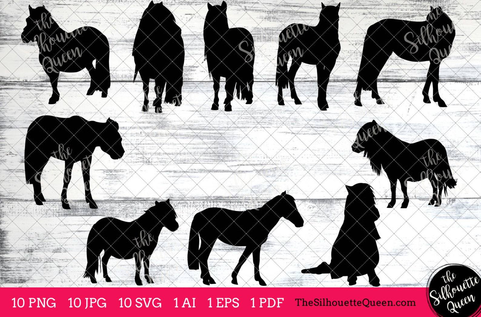 Pony Svg, Pony Monogram, Pony Svg File,cuttable, Pony Svg Bundle, Cut ...