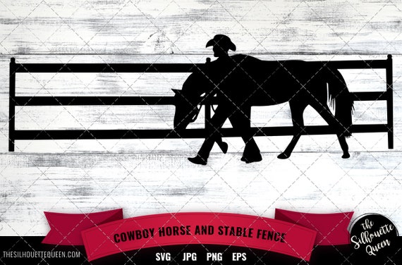 Cowboy Svg Horse Stable Svg Fence Svg Western Svg Southern - Etsy Canada
