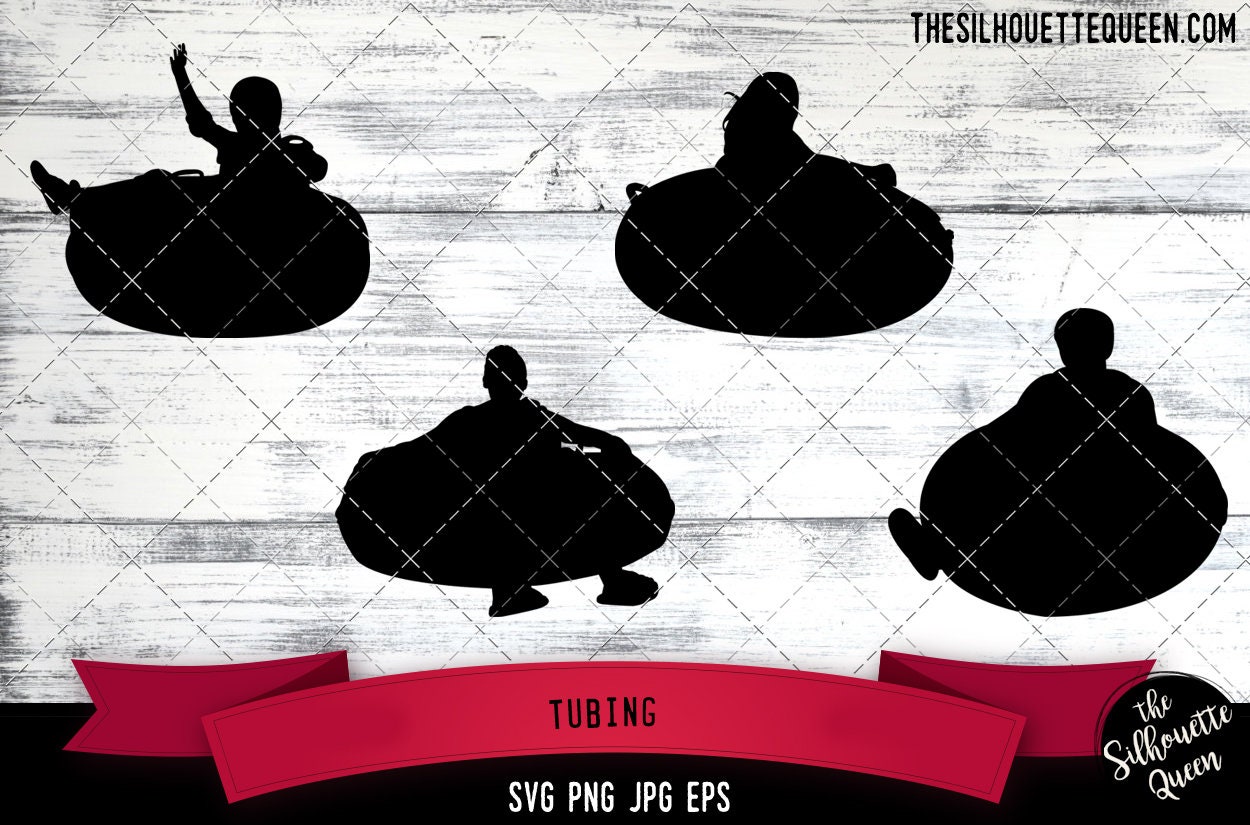 Tubing SVG Silhouette Logo Tubing SVG Cut Files for Cricut - Etsy Hong Kong