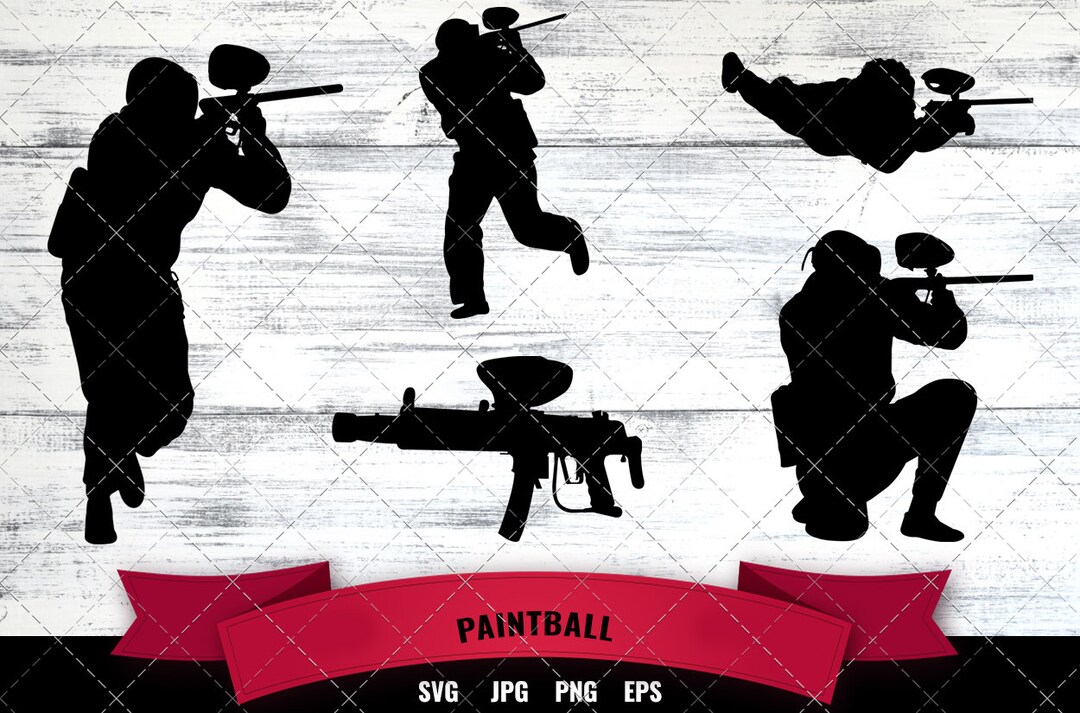 Paintball Svg, Competition Svg, Shooting Svg, Opponent Svg, Air Weapon ...