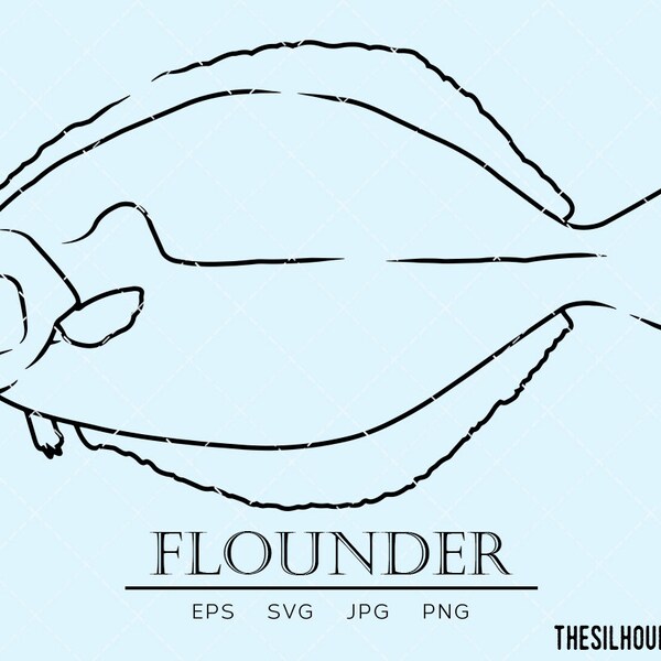 Flounder - Etsy