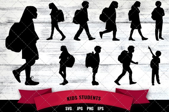 Kids Students Svg Going to School Classmate Svg Primary - Etsy