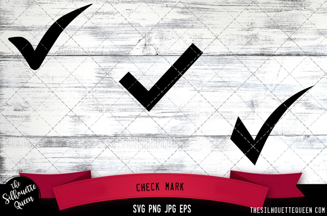 Check Mark SVG, Silhouette, Logo, Check Mark SVG Cut Files for Cricut ...