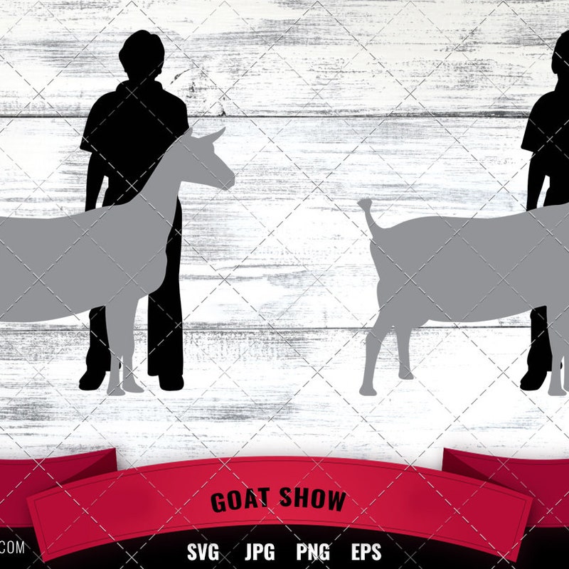 Show Goat Clip Art - Etsy